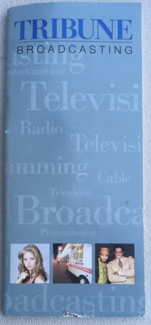Tribune Broadcasting promotional booklet from April 1998 | RadioDiscussions